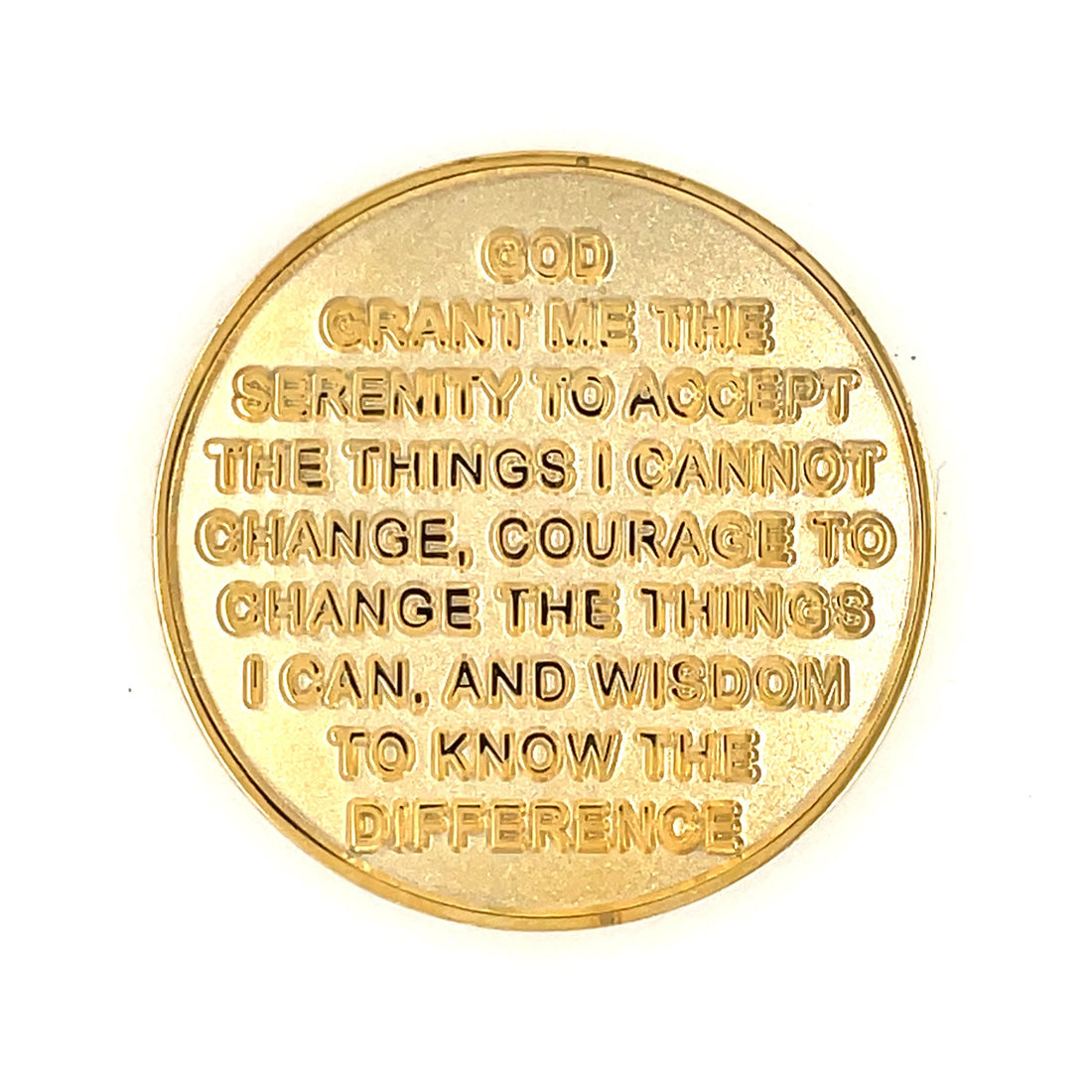 AA Medallion Bi-Plate (24hr-60 Years) – Freedom Line Gifts